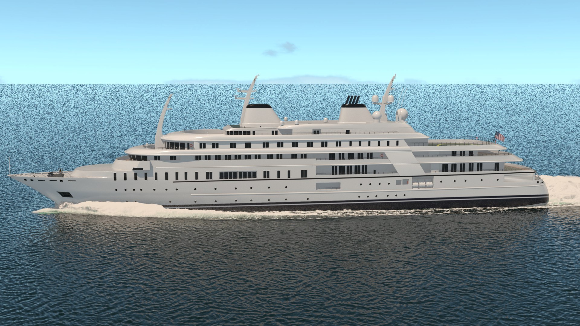 3D Model Mala Superyacht Dynamic Simulation - TurboSquid 1935817