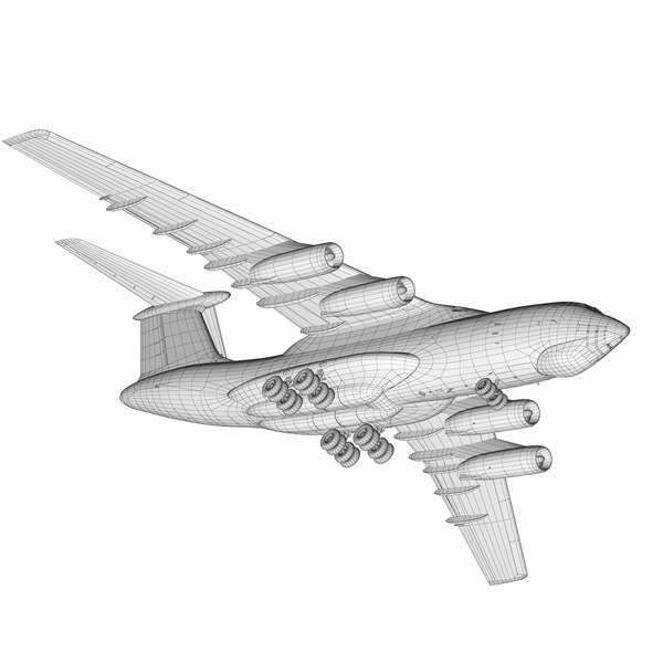 3d model ilyushin il-76