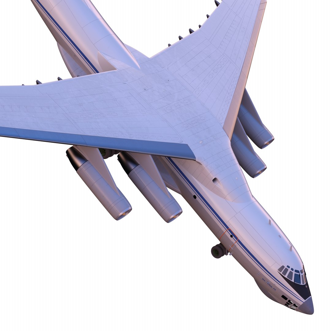 3d Model Ilyushin Il-76