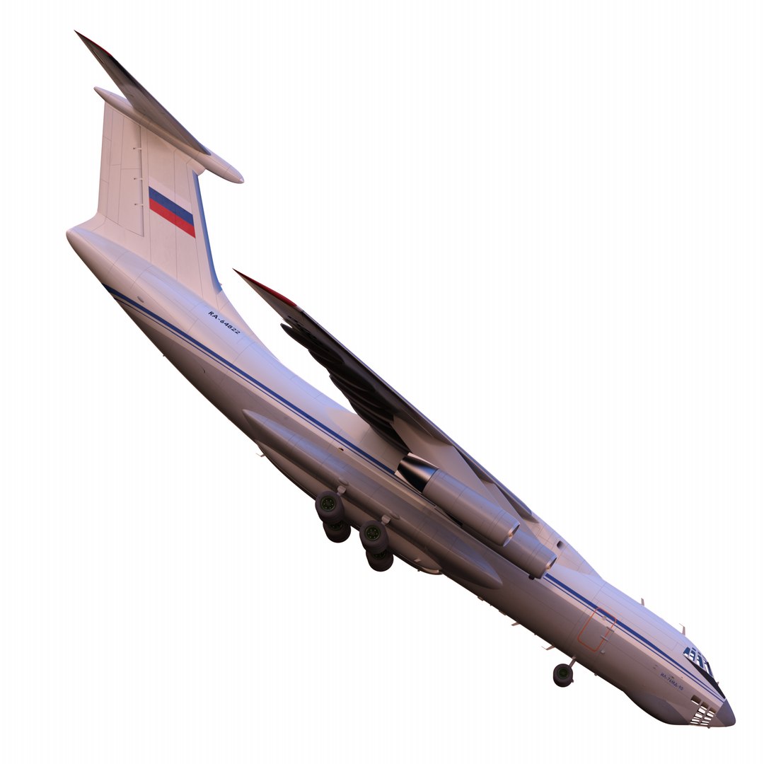 3d Model Ilyushin Il-76