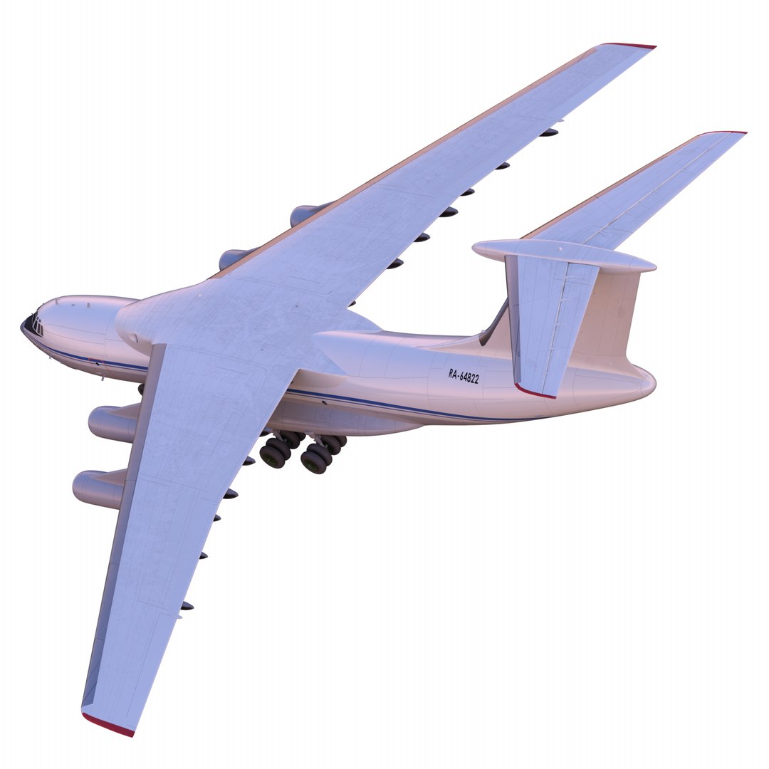 3d Model Ilyushin Il-76