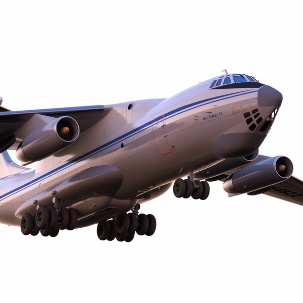 3d model ilyushin il-76