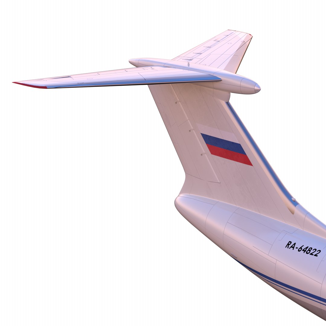 3d Model Ilyushin Il-76