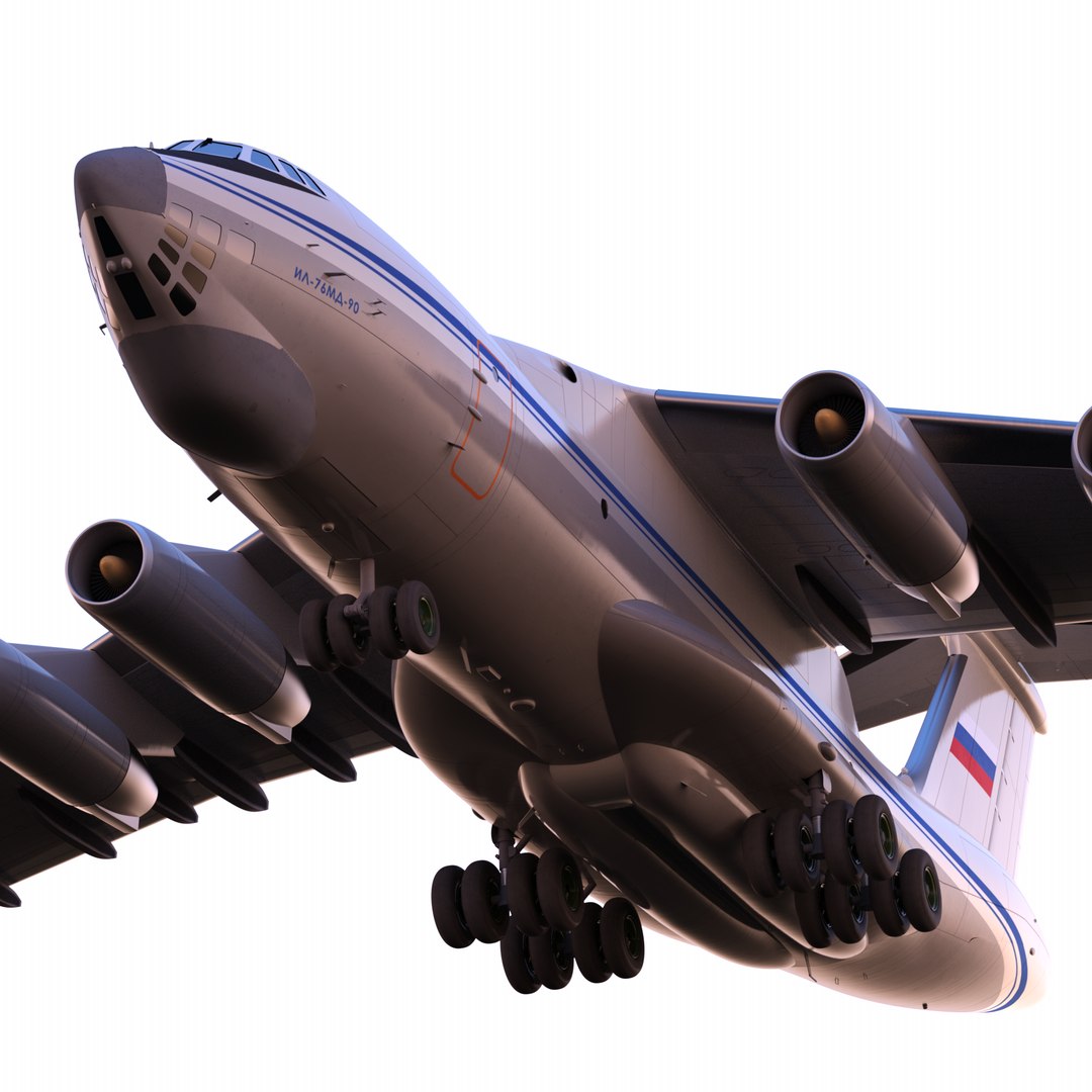 3d Model Ilyushin Il-76