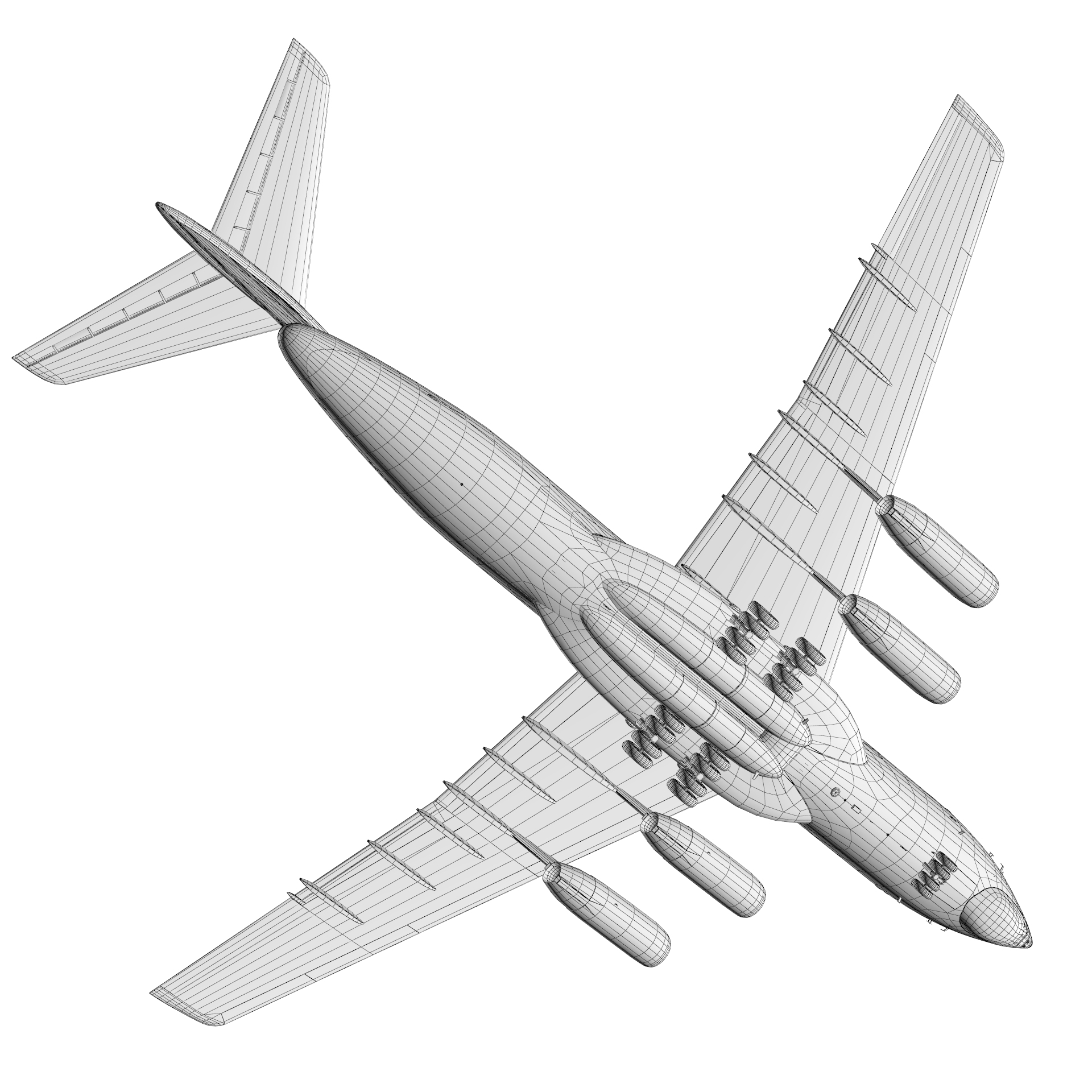 3d model ilyushin il-76
