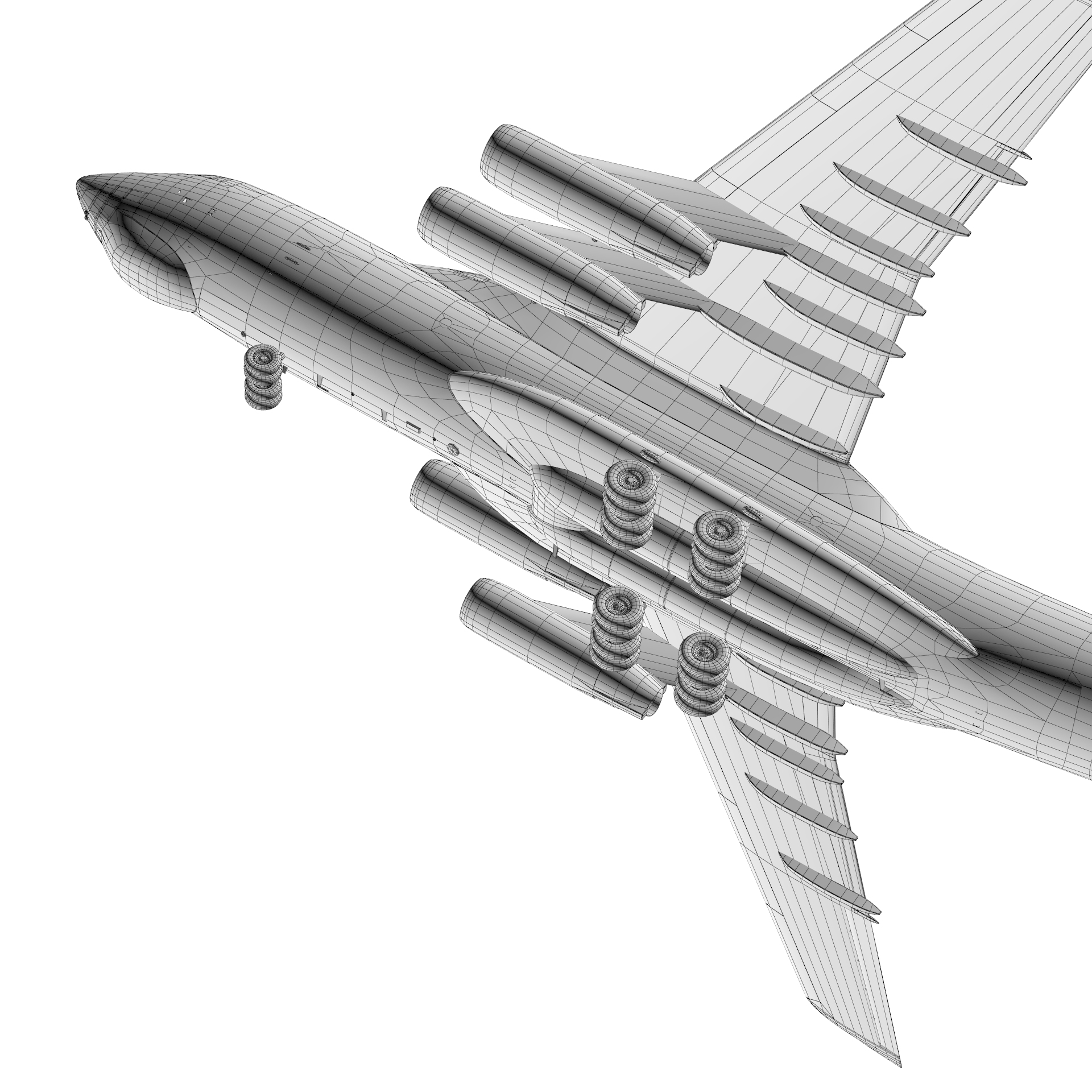 3d model ilyushin il-76