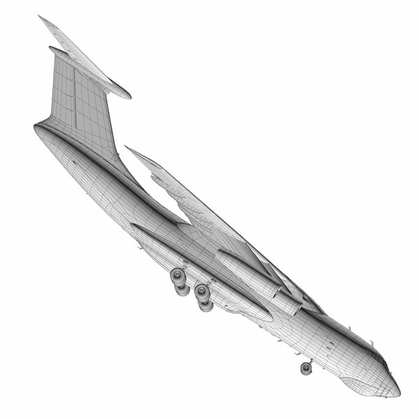3d model ilyushin il-76