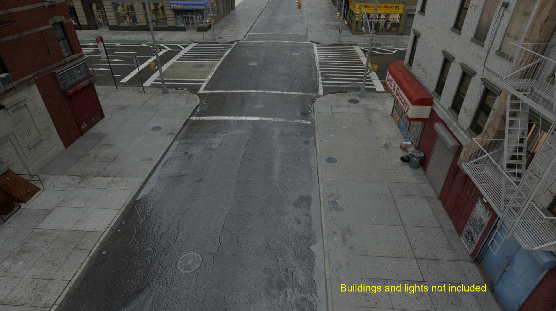 3d model new york city streets