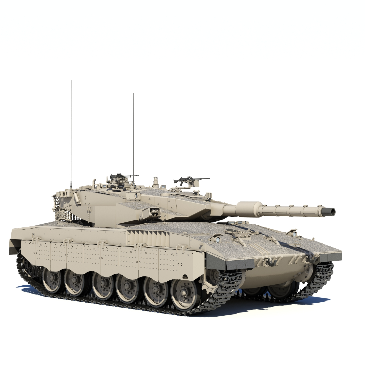 3D Merkava Mk3 model - TurboSquid 1838566
