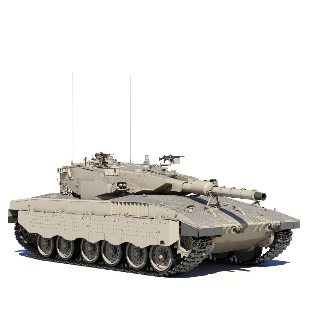 3D Merkava Mk3 Model - TurboSquid 1838566