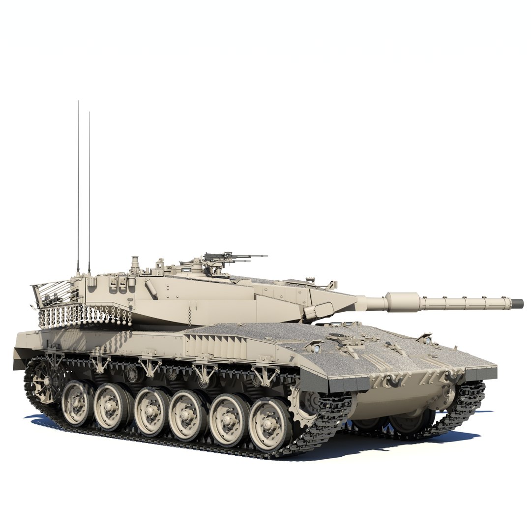 3D Merkava Mk3 Model - TurboSquid 1838566