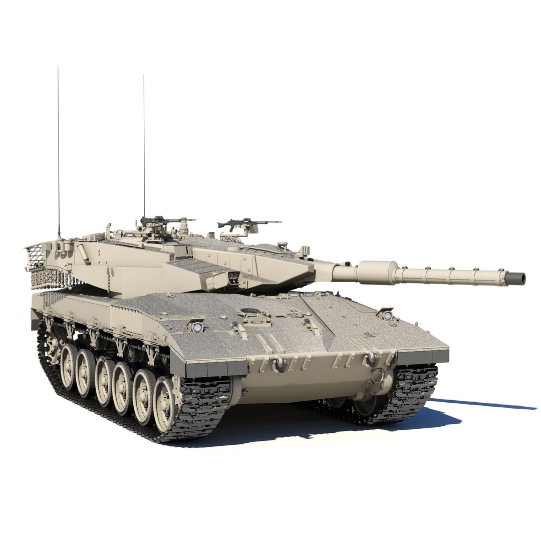 3D Merkava Mk3 Model - TurboSquid 1838566