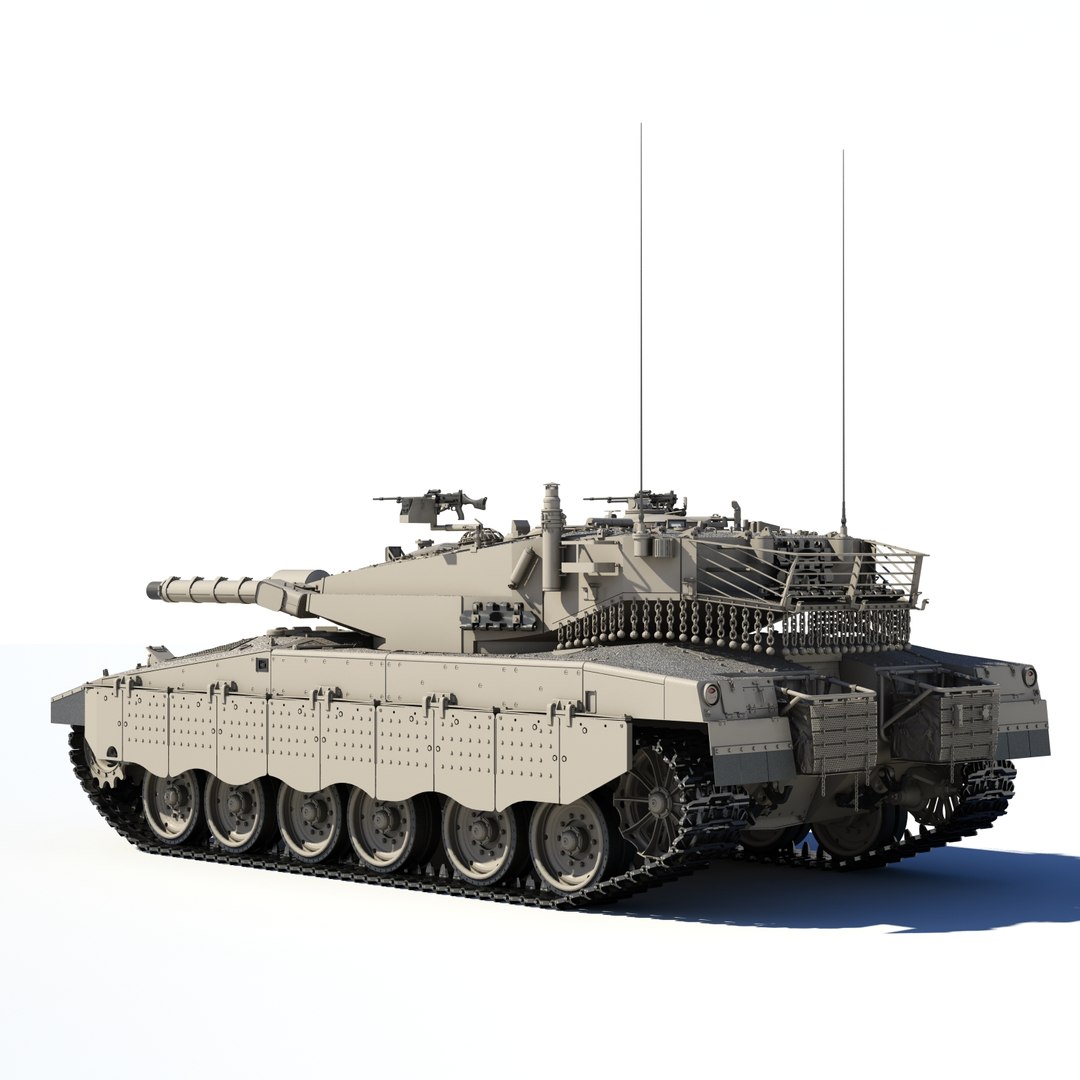 3D Merkava Mk3 Model - TurboSquid 1838566
