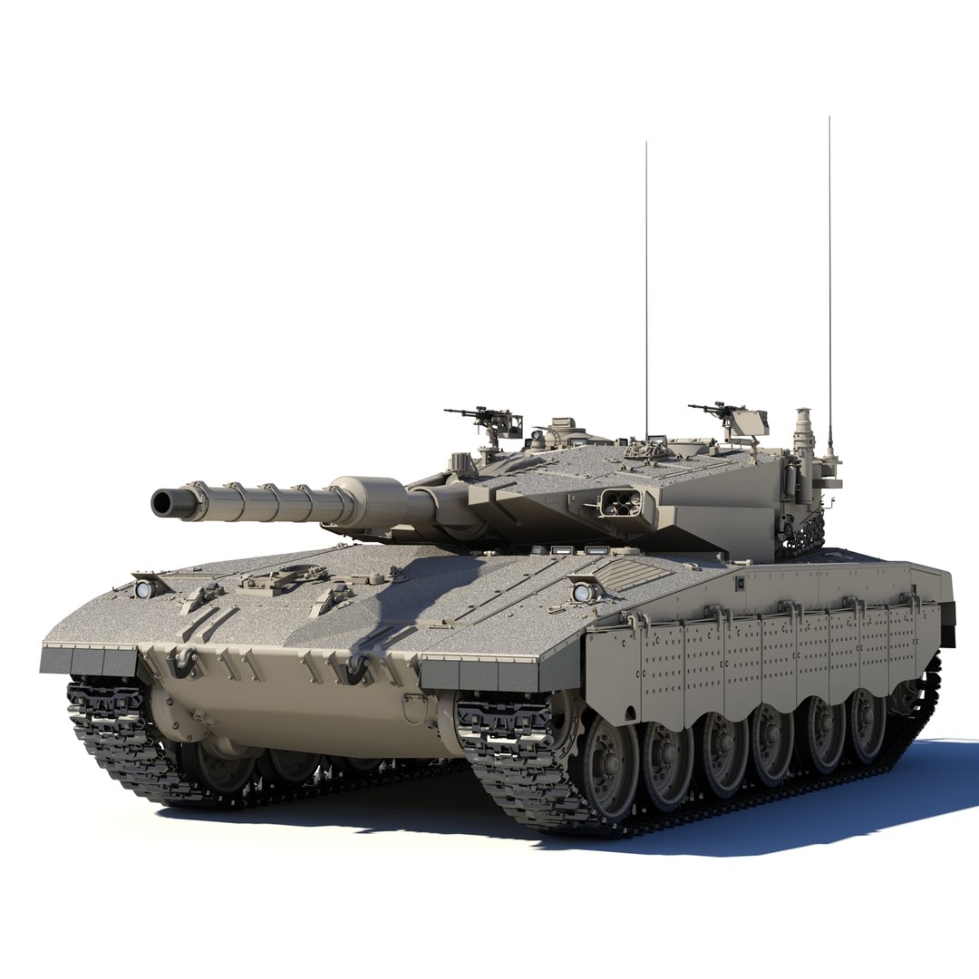 3D Merkava Mk3 Model - TurboSquid 1838566