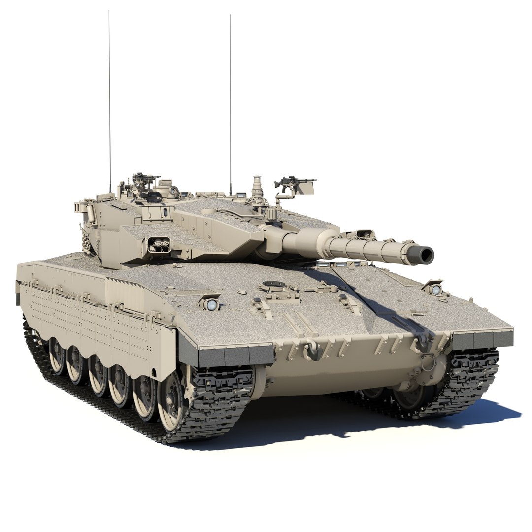 3D Merkava Mk3 Model - TurboSquid 1838566