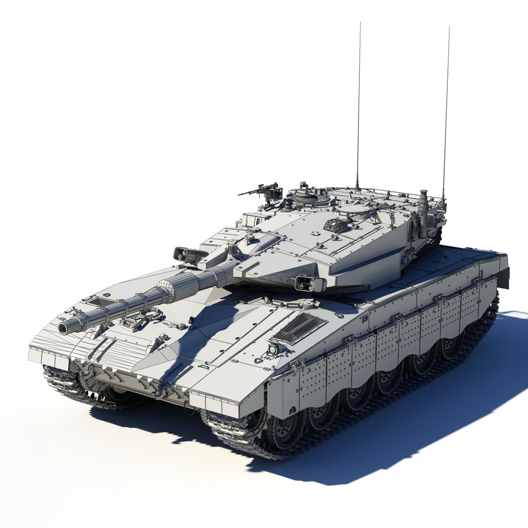 3D Merkava Mk3 Model - TurboSquid 1838566