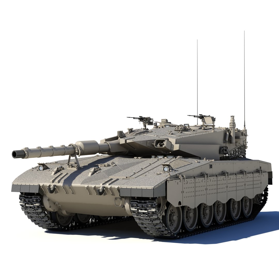 3D Merkava Mk3 Model - TurboSquid 1838566