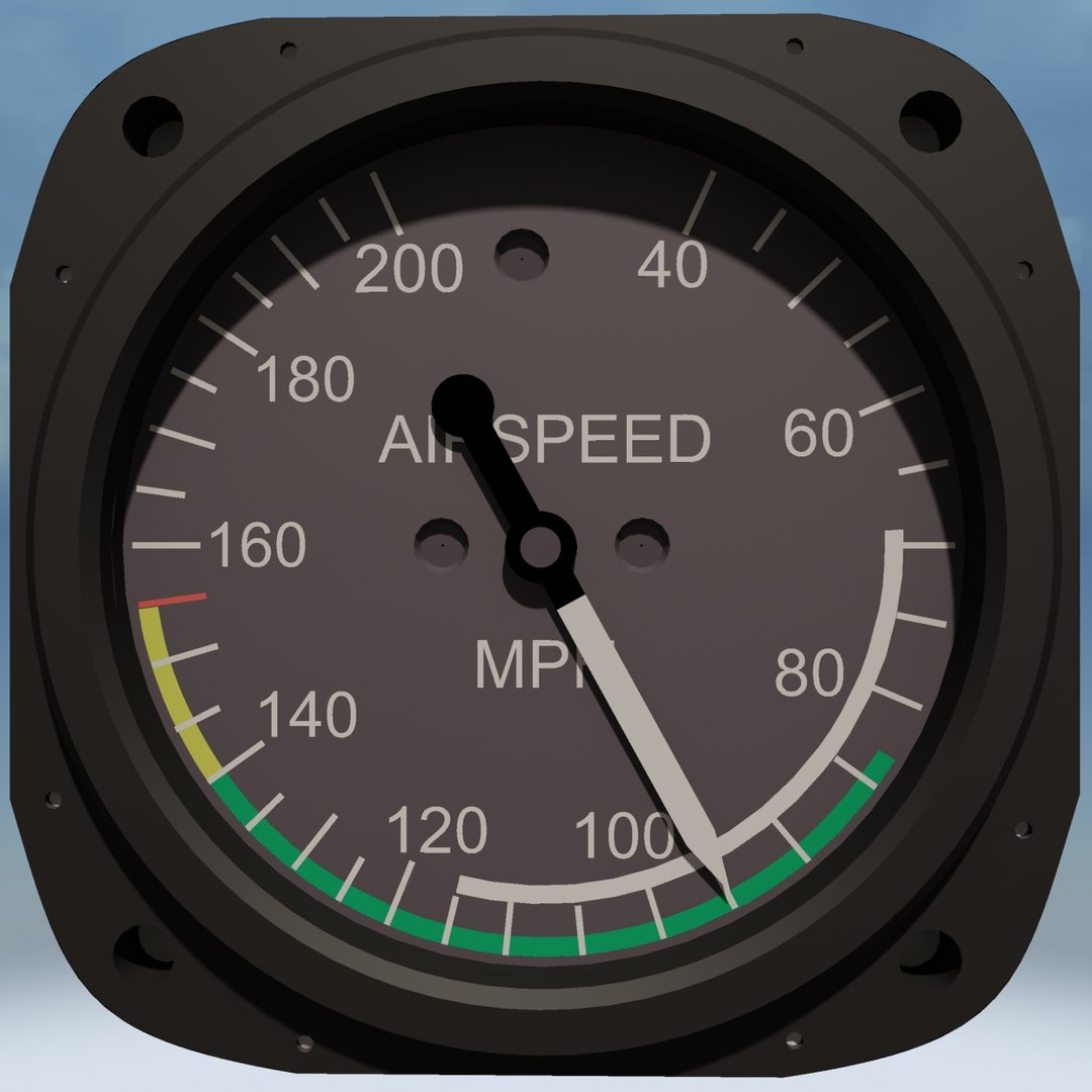 3ds Max 4 Aircraft Instruments Set