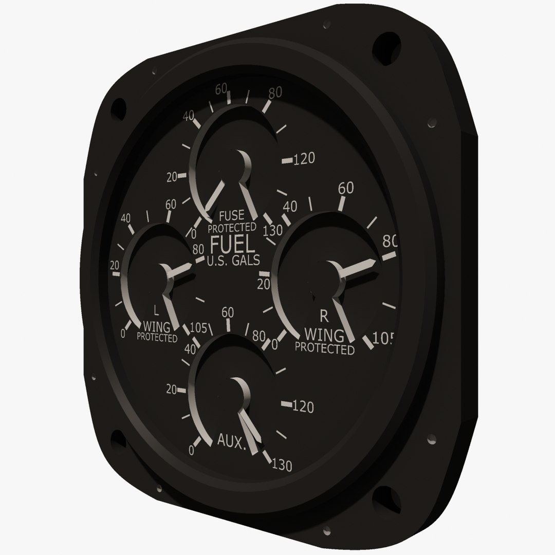 3ds Max 4 Aircraft Instruments Set