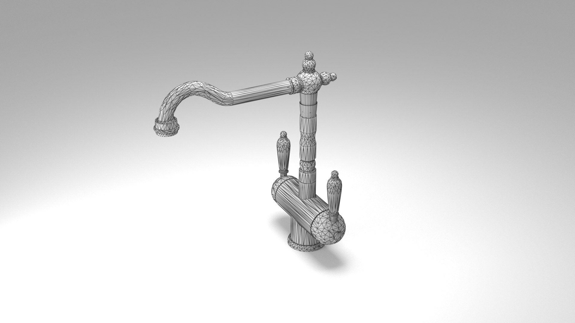 3D Kitchen Faucet Omoikiri Amagasaki - TurboSquid 2163089