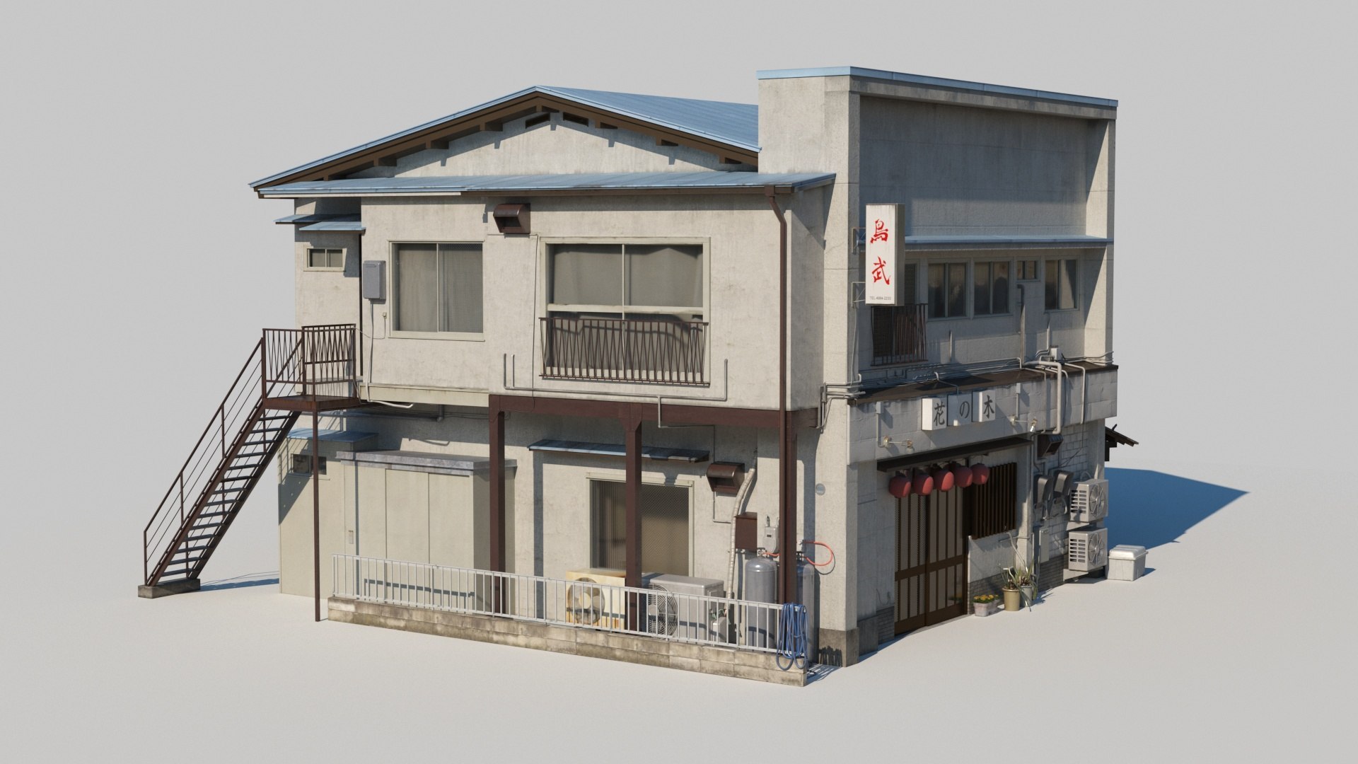 Suburbs Tokyo Street Model - TurboSquid 2117209