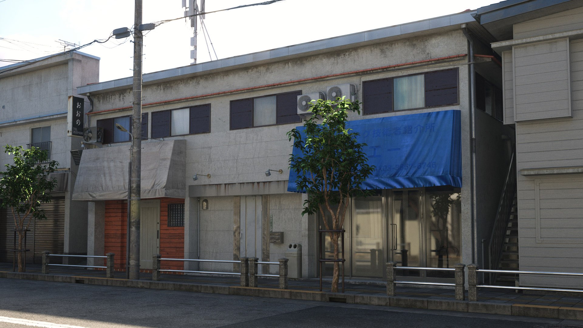 Suburbs Tokyo Street Model - TurboSquid 2117209