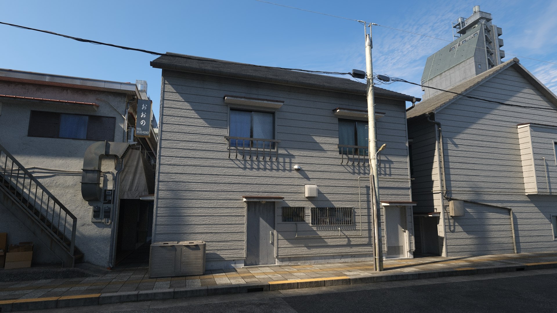 Suburbs Tokyo Street Model - TurboSquid 2117209