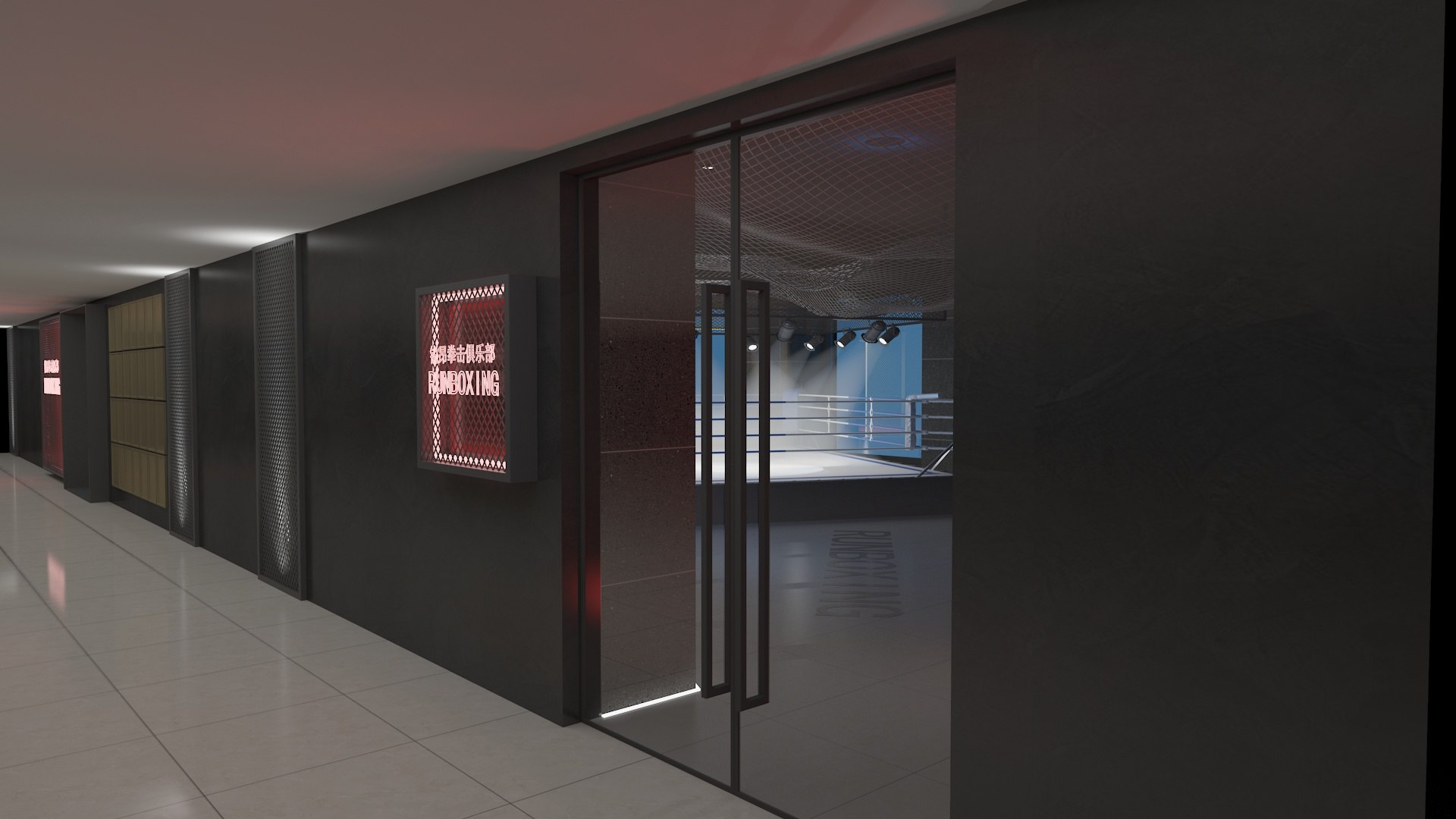 3D Boxing Arena 1 Model - TurboSquid 2096320