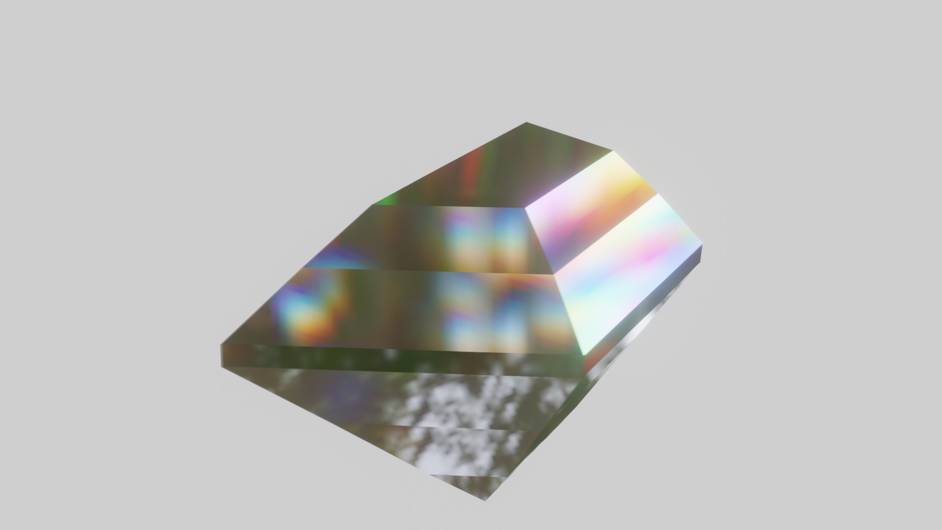 Trapeze Cut Diamond Model - TurboSquid 1918115