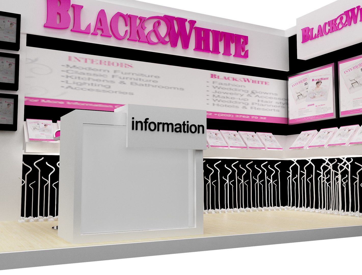 3D model exhibition booth - TurboSquid 1713745