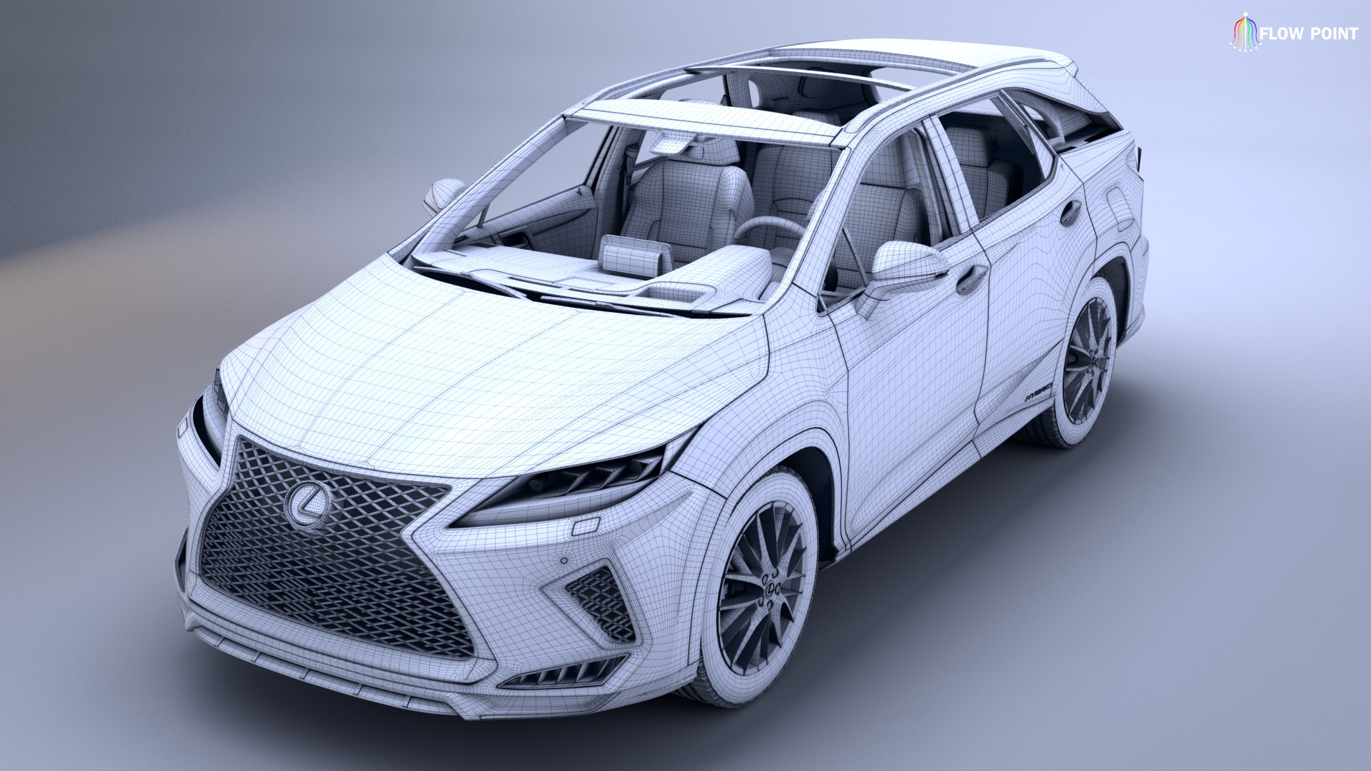 3D model Lexus RX450h 2022 - TurboSquid 1999350
