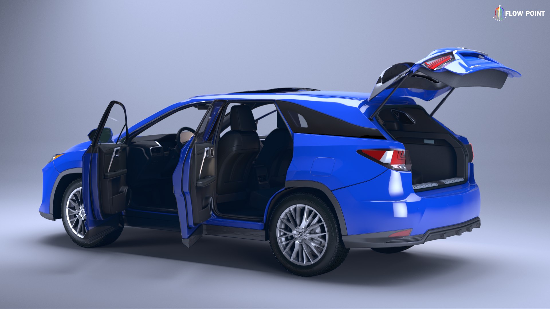 3D Model Lexus RX450h 2022 - TurboSquid 1999350