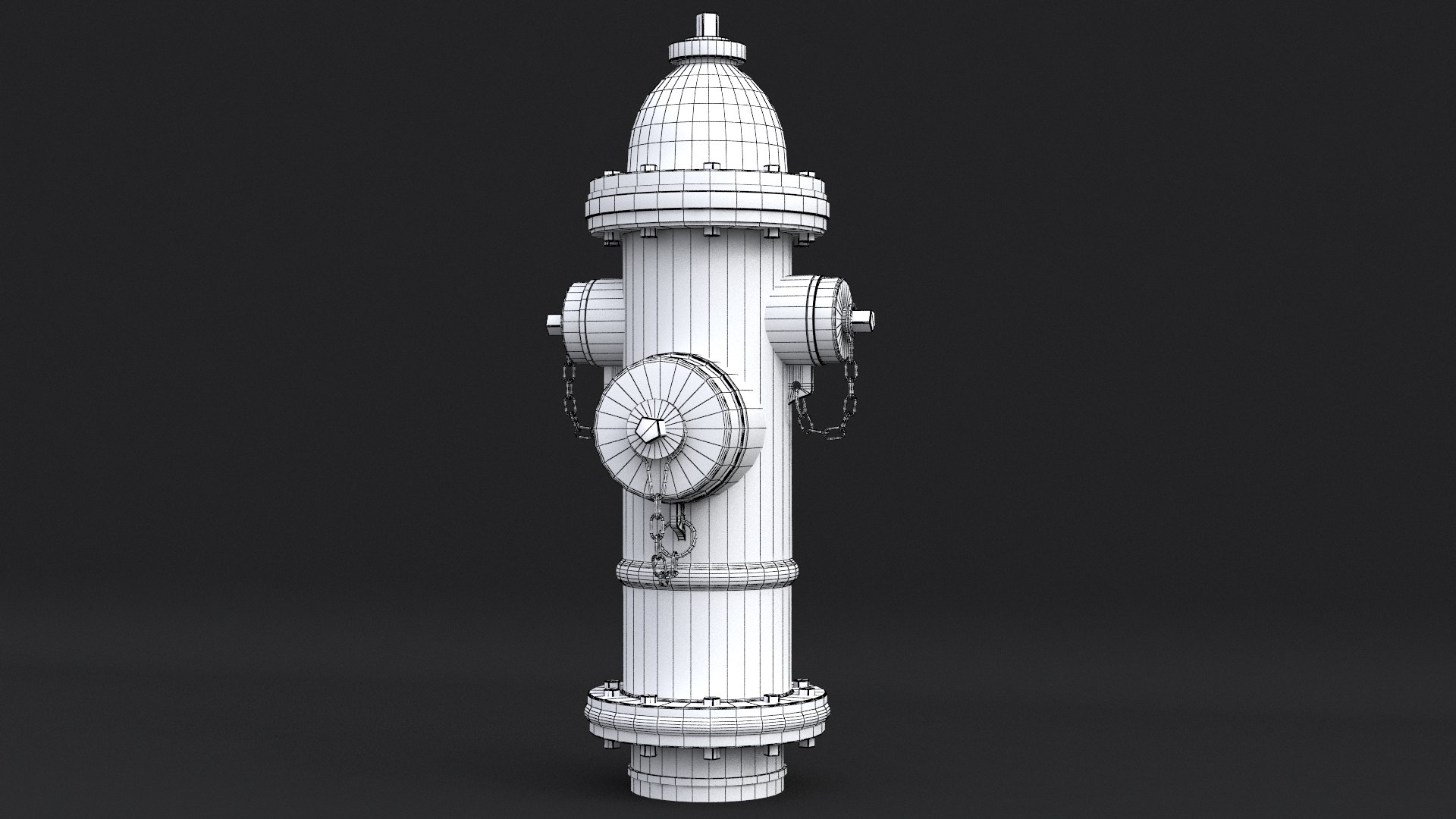 3D Model Fire Hydrant 1 HD - TurboSquid 1927789