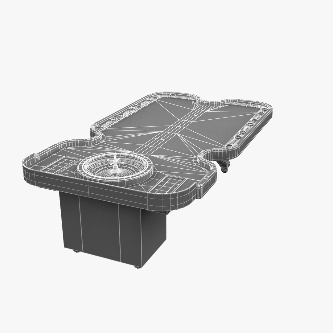 Roulette Table 2 3d 3ds