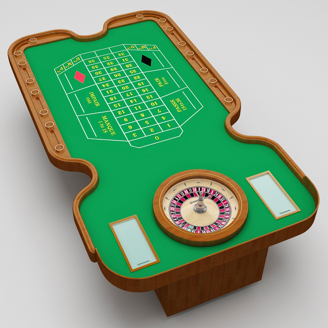 Roulette Table 2 3d 3ds