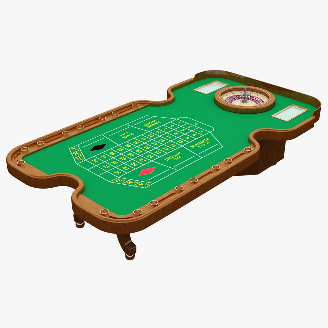 Roulette Table 2 3d 3ds