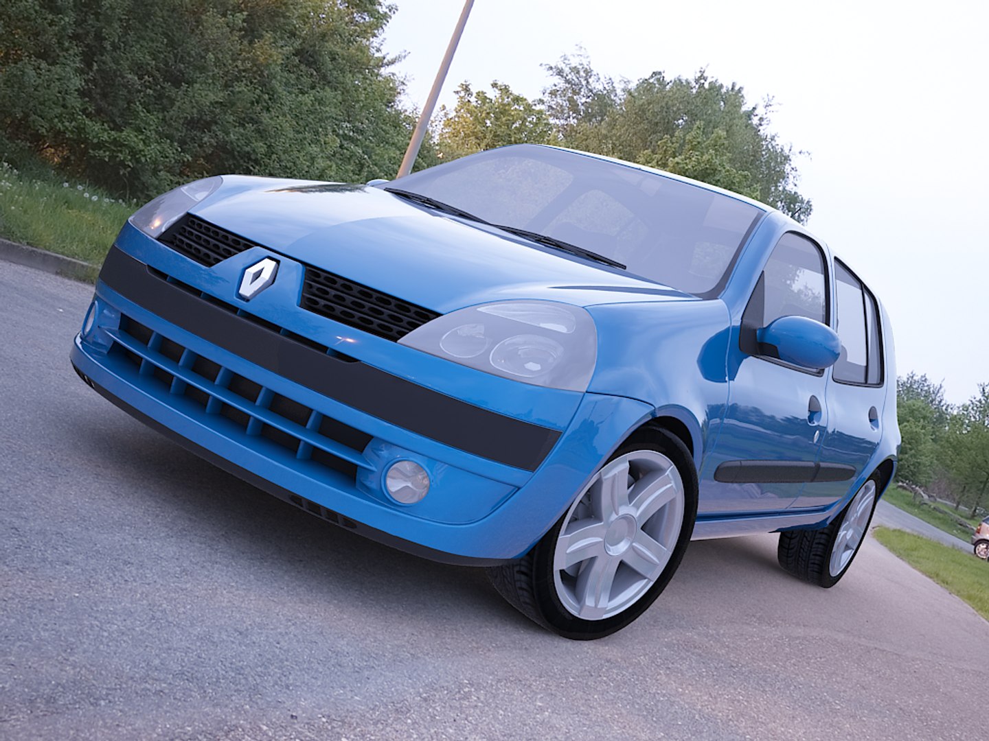 3ds max renault clio