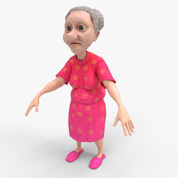 Woman Granny 3D Models for Download | TurboSquid