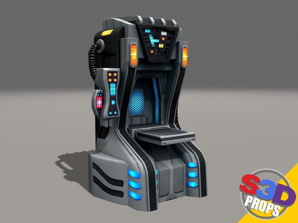 sci-fi control panel max