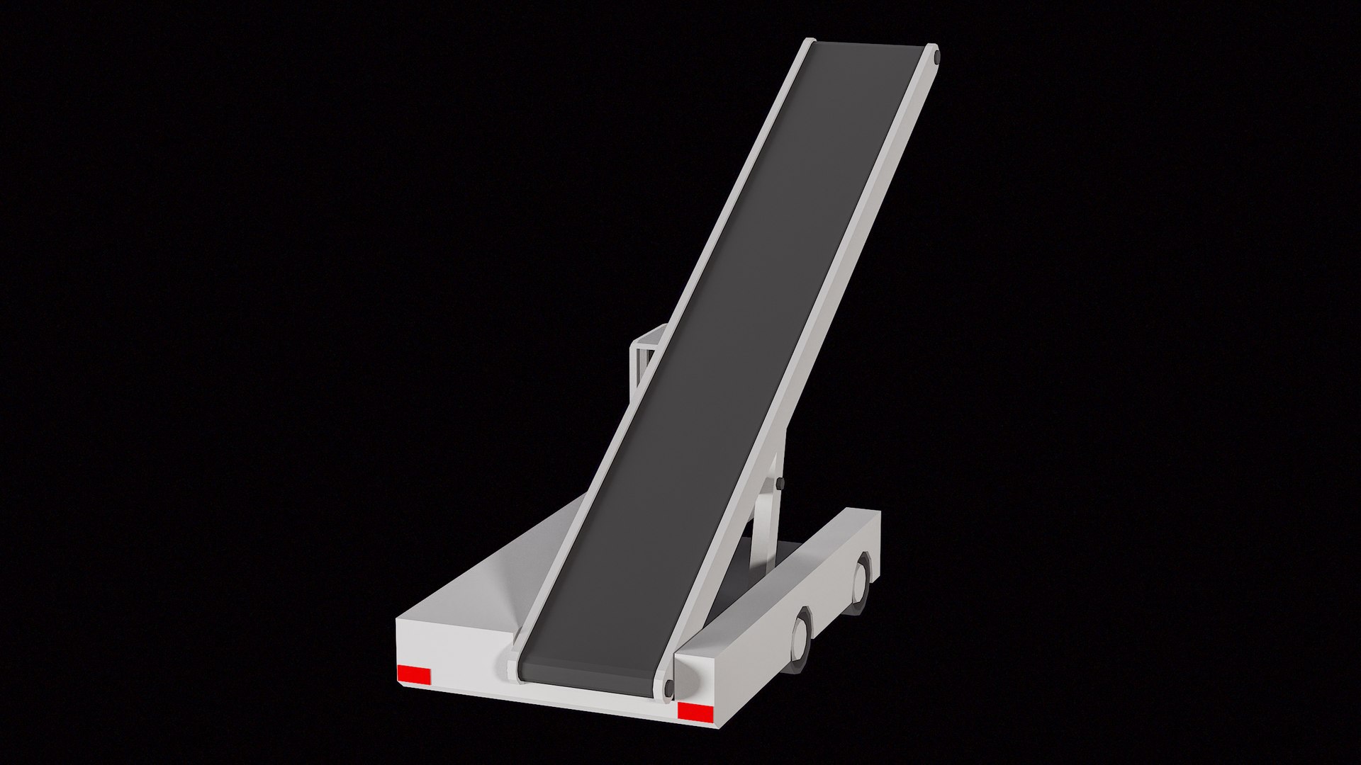 3D Cartoon Baggage Loader 06 Lowpoly Airport Vehicle PBR - TurboSquid ...