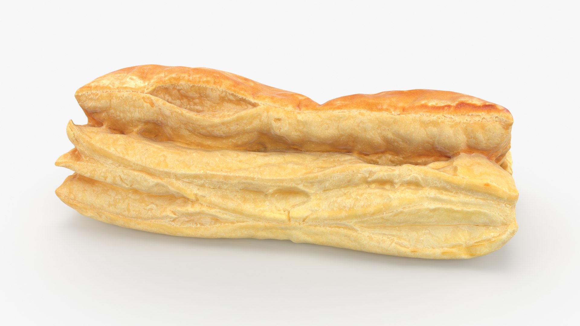 Tuna Puff Pastry 3D Model - TurboSquid 2126470
