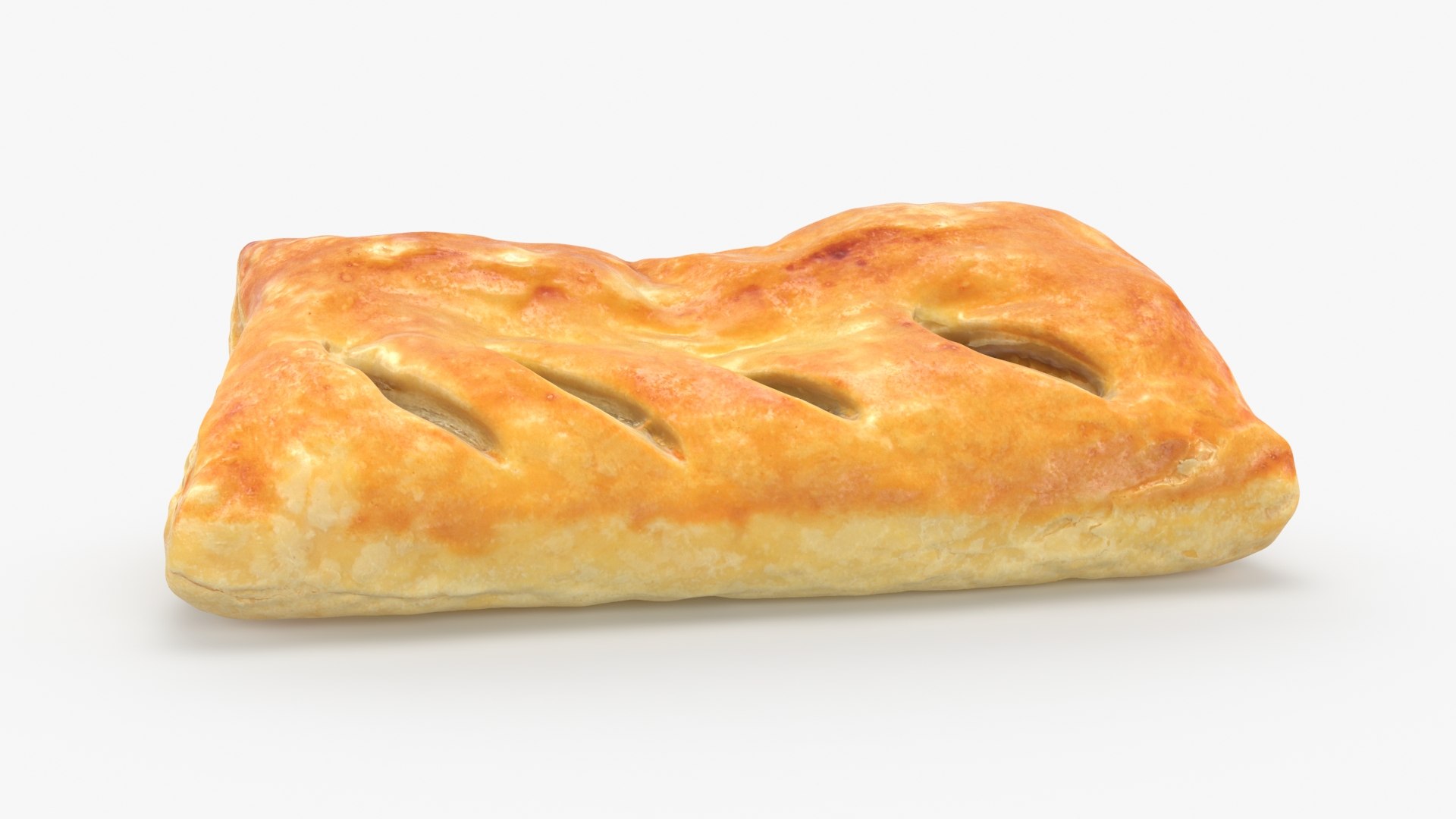 Tuna Puff Pastry 3D Model - TurboSquid 2126470
