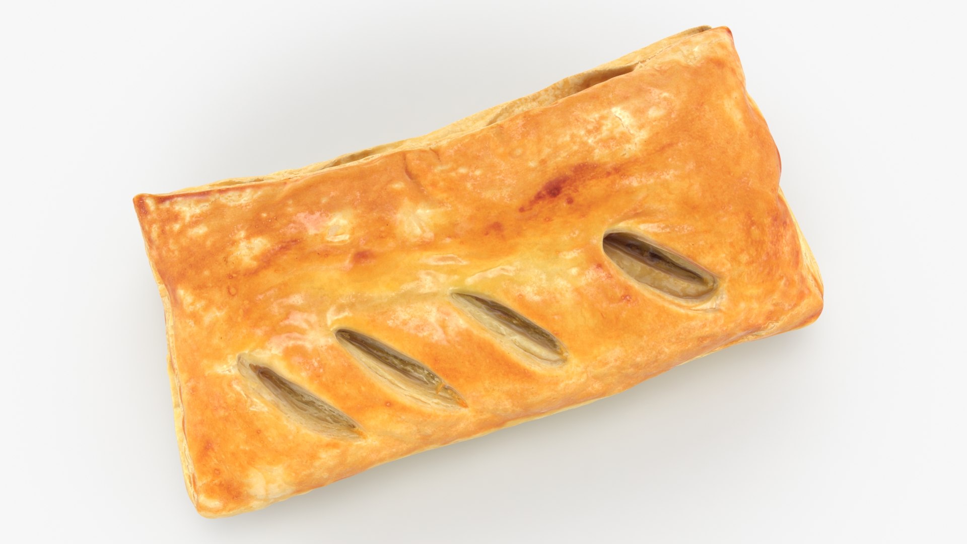 Tuna Puff Pastry 3D Model - TurboSquid 2126470