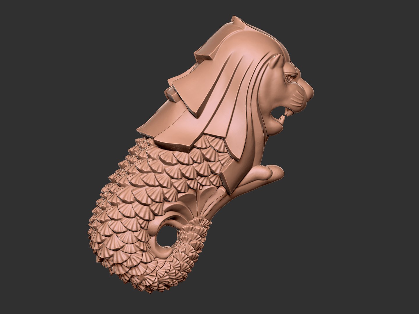 Merlion 3D Model - TurboSquid 1822015