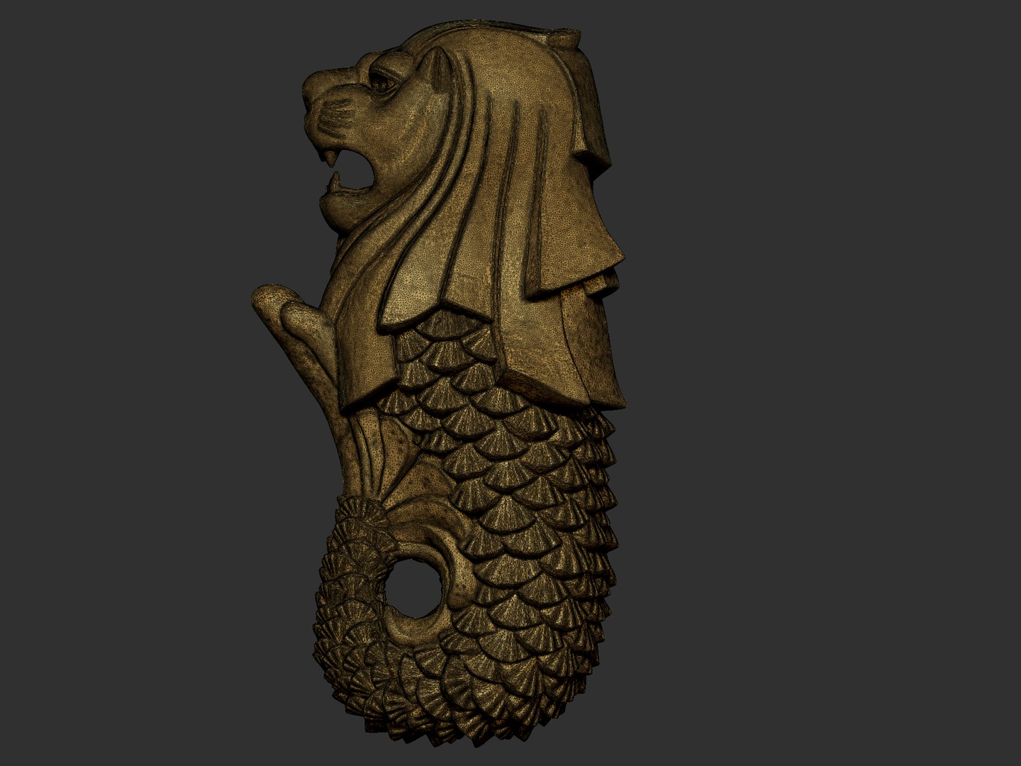 Merlion 3D Model - TurboSquid 1822015