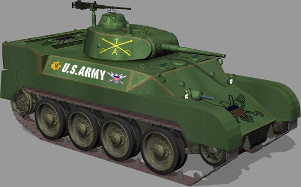 harry tank 3d obj