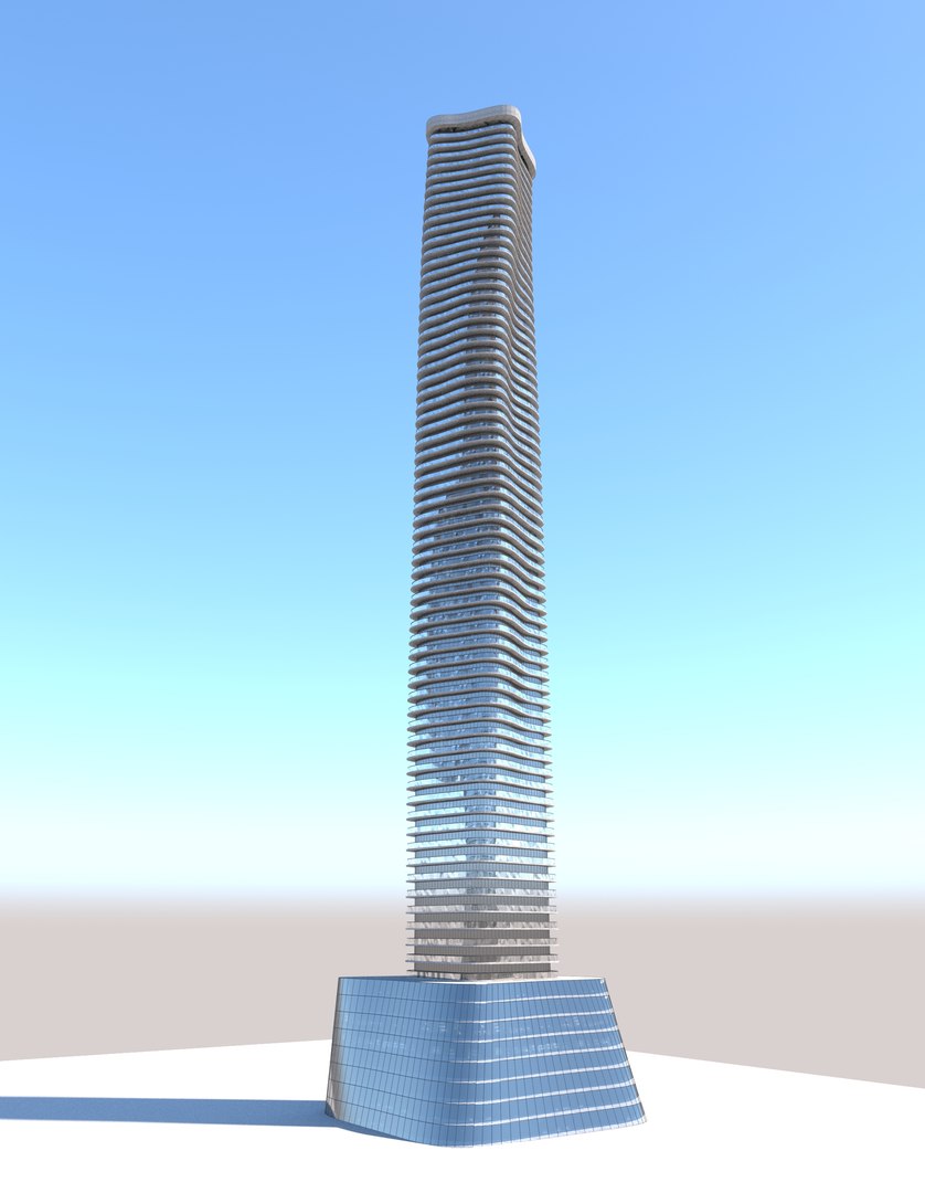 3D Skyscraper Model - TurboSquid 1293351