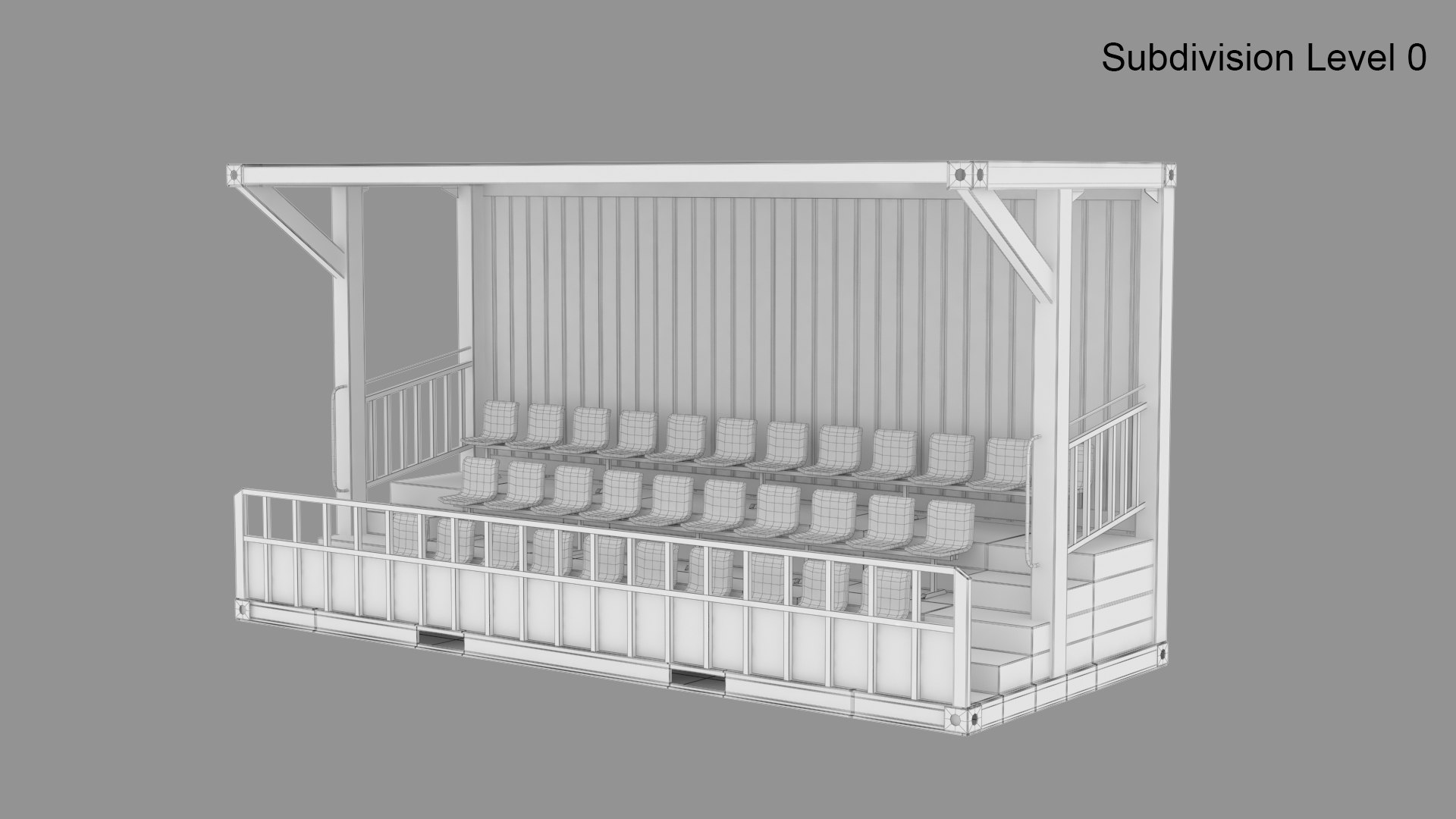 Tribune Model - TurboSquid 1999551