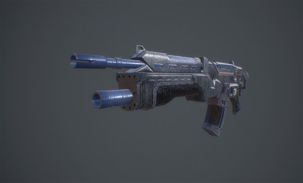 modèle 3D de arme de science fiction - TurboSquid 1324353