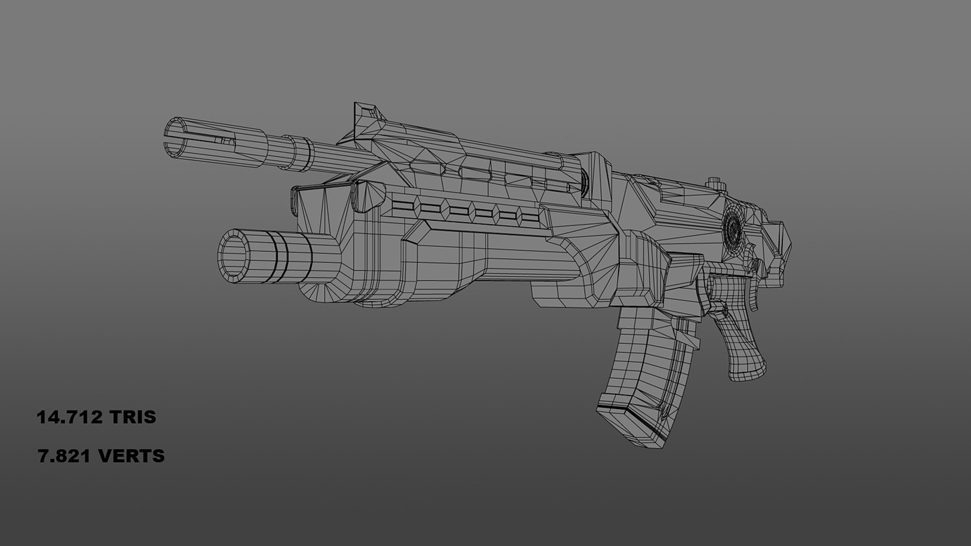 Sci Fi Weapon 3D Model - TurboSquid 1324353